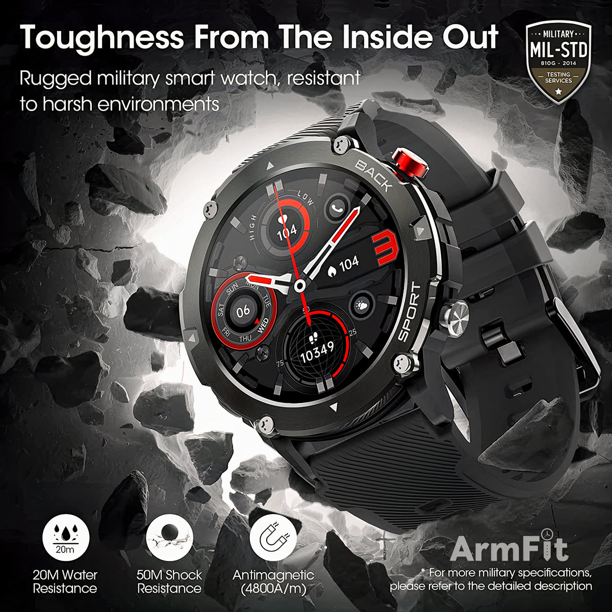 ArmFit CODE21 Smart Watch – ARMFITSTORE